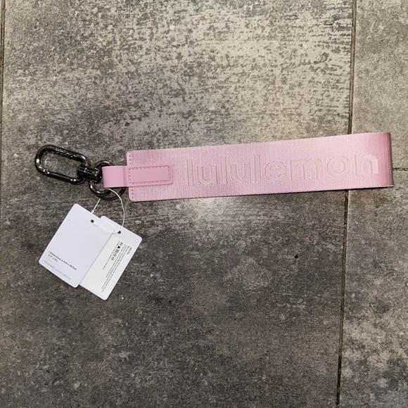 lululemon athletica | Accessories | Lululemon Never Lost Keychain Pink ...